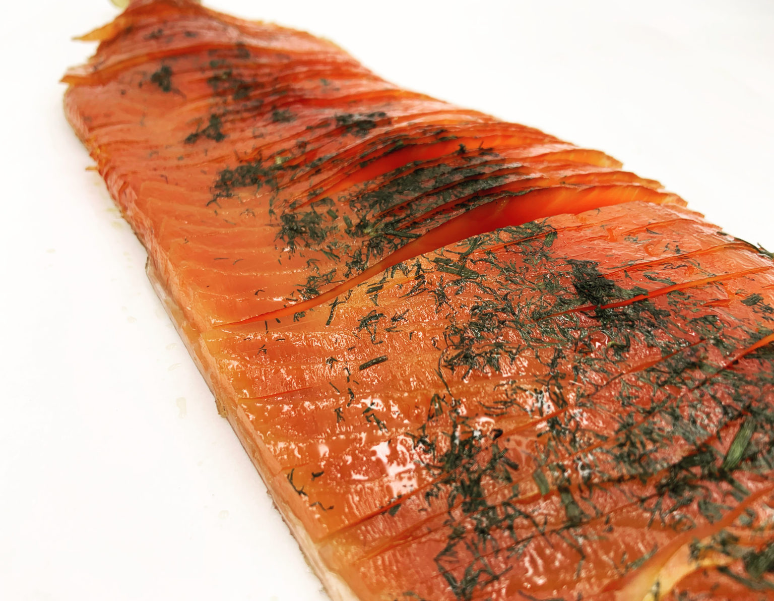 Le filet de saumon fumé "Signature" - Maison Matthieu artisans et fumaisons